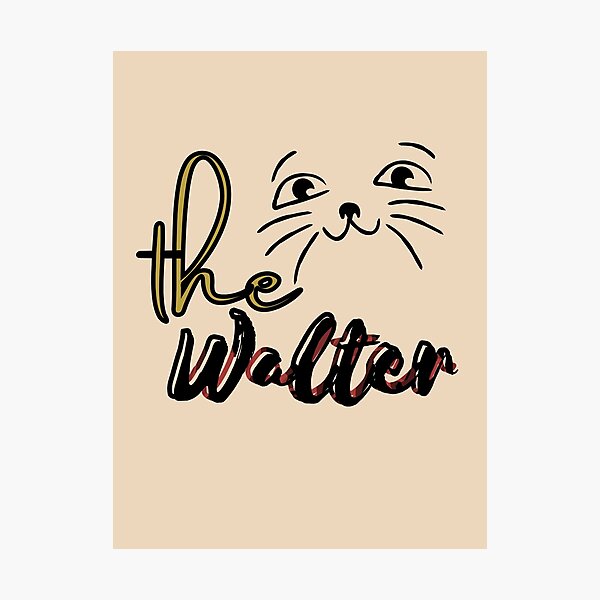 "The Walter Cat." Photographic Print for Sale by kettycluse | Redbubble