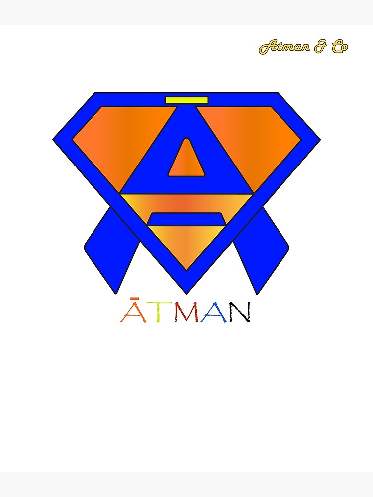 "The power of the inner self (Orange)" Poster by AtmanCo | Redbubble