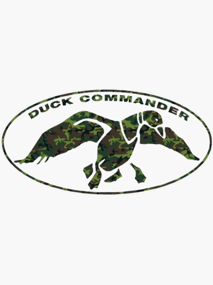 "Duck Commander Classic T-Shirt" Sticker for Sale by Henckell | Redbubble