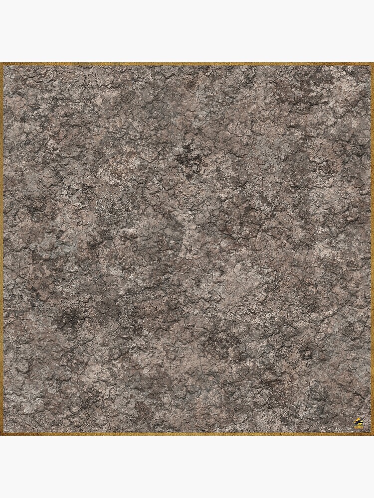 "Dry Cracked Muddy Ground Battle Map for Table Top Gaming RPG ...