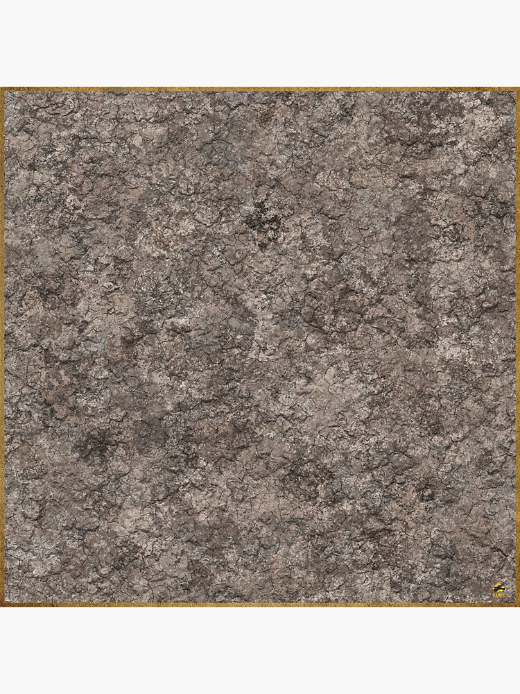 "Dry Cracked Muddy Ground Battle Map for Table Top Gaming RPG ...