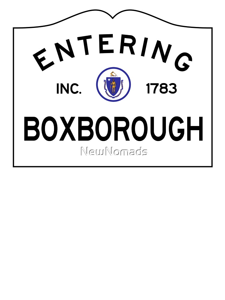 "Entering Boxborough Massachusetts - Commonwealth of Massachusetts Road ...