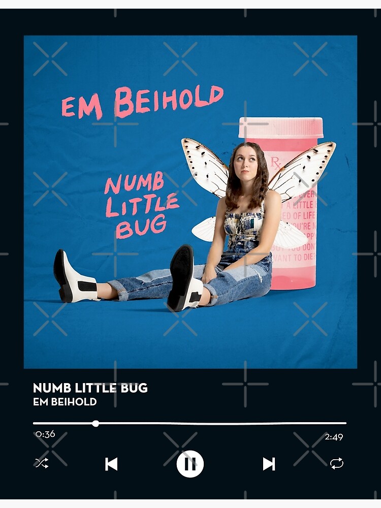 "Numb Little Bug music player" Poster for Sale by Roni-Designs | Redbubble