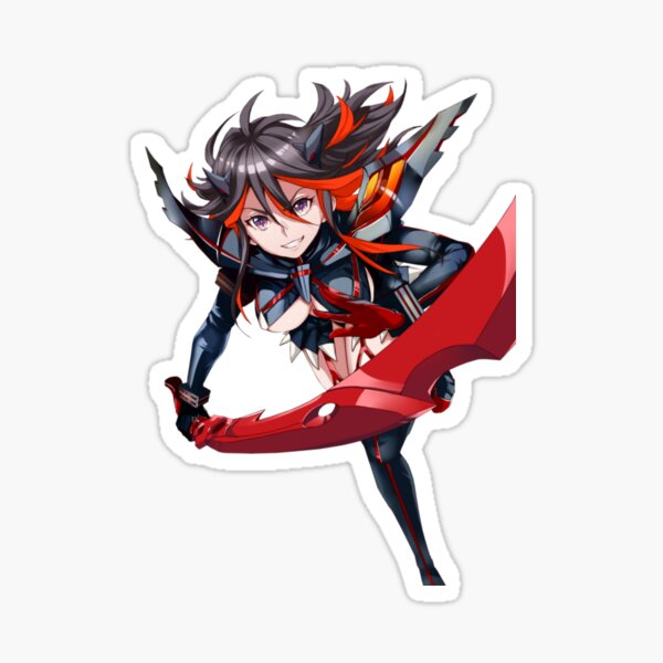 "Ryuko Matoi" Sticker by MrPiePia | Redbubble