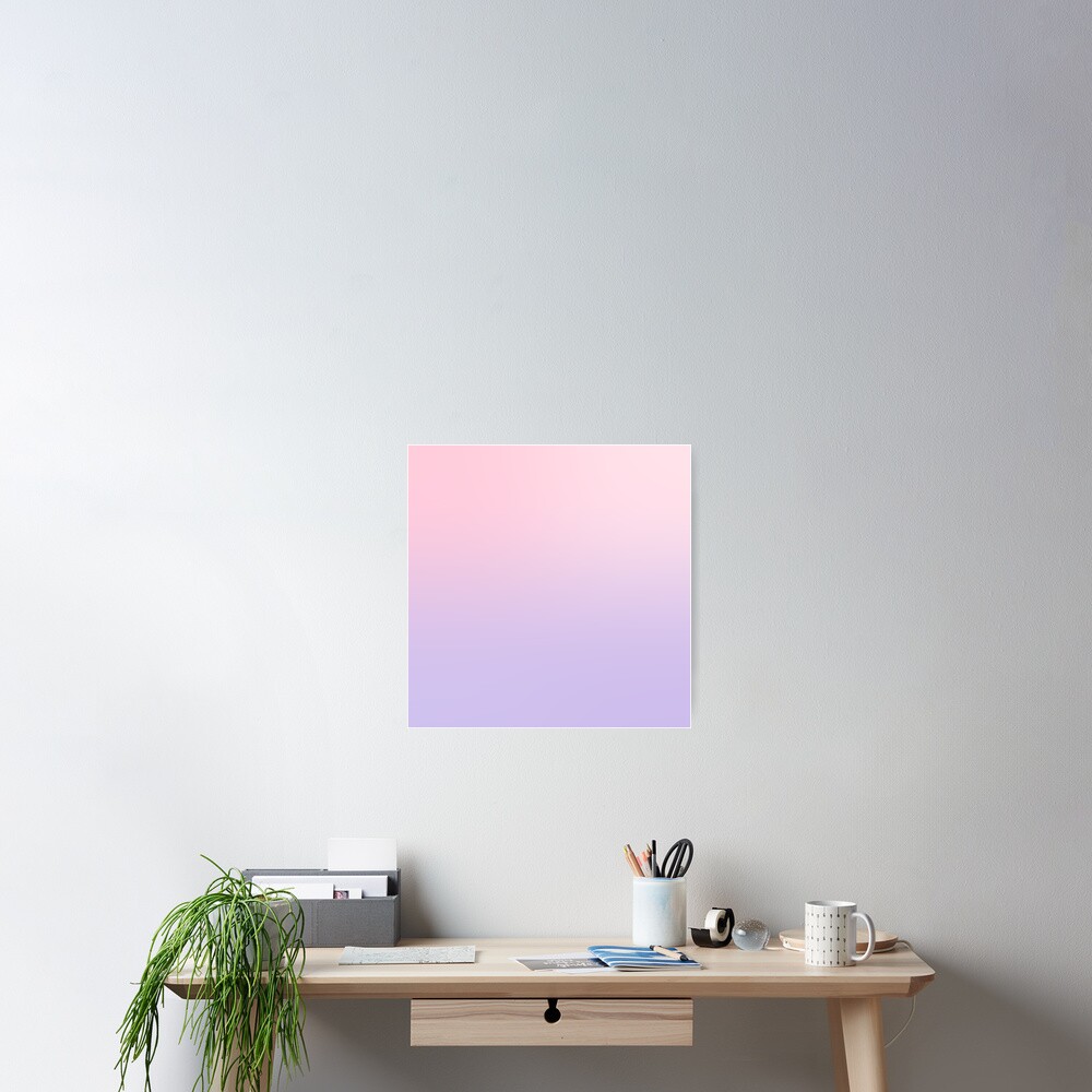 "Pastel Color Fade" Poster by arealprincess | Redbubble