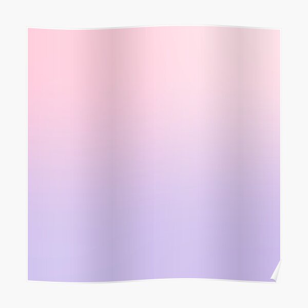"Pastel Color Fade" Poster by arealprincess | Redbubble
