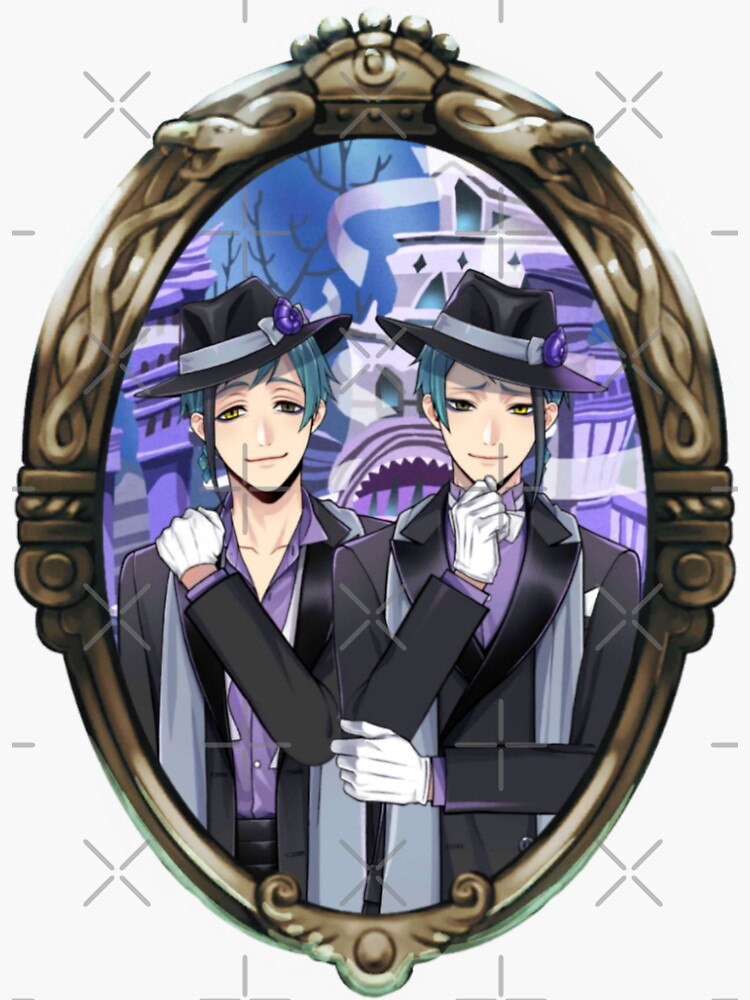 "Floyd Leech & Jade Leech (Twisted Wonderland)" Sticker for Sale by ...