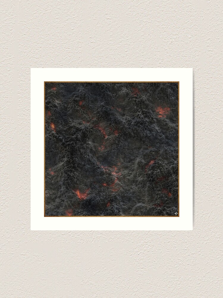 "Lava Fields Design 001 Battle Map Table Top Miniature RPG Gaming Map ...