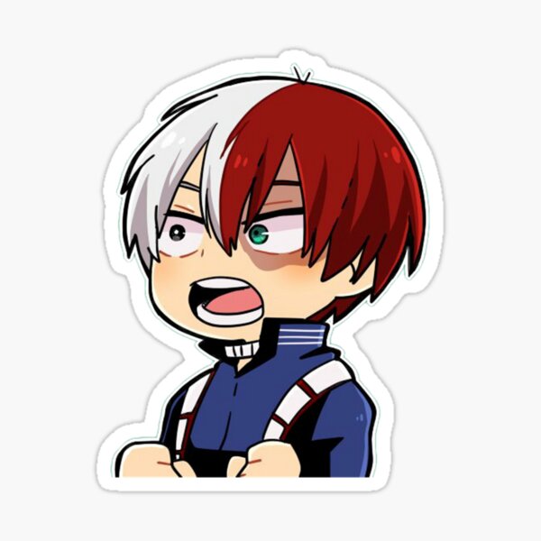 "shoto todoroki" Sticker by harukakawaii13 | Redbubble