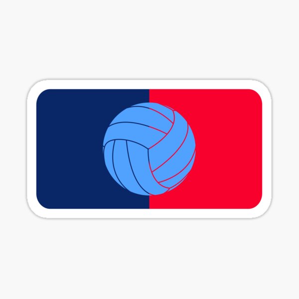 "Volleyball sport drawing" Sticker for Sale by Blondiabshop | Redbubble
