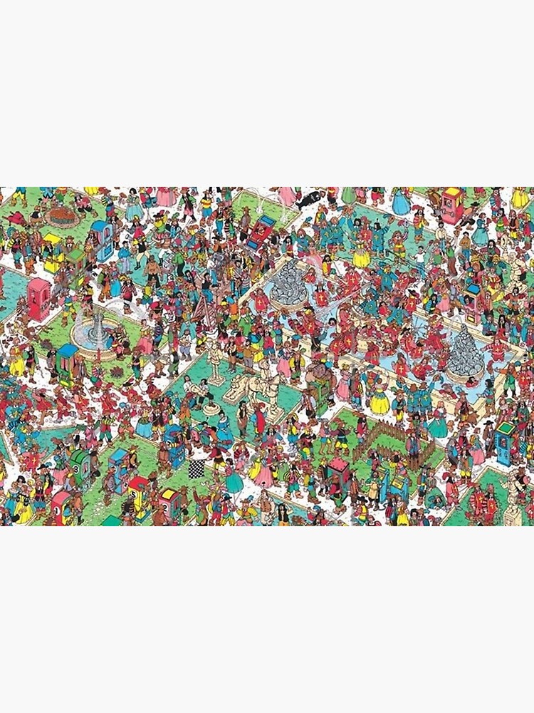 Where's Wally - find Wally Book Premium Matte Vertical Poster sold by ...
