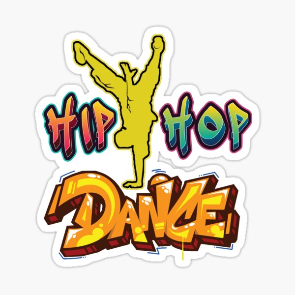 "Hip Hop Dance" Sticker by ChallengesSide | Redbubble