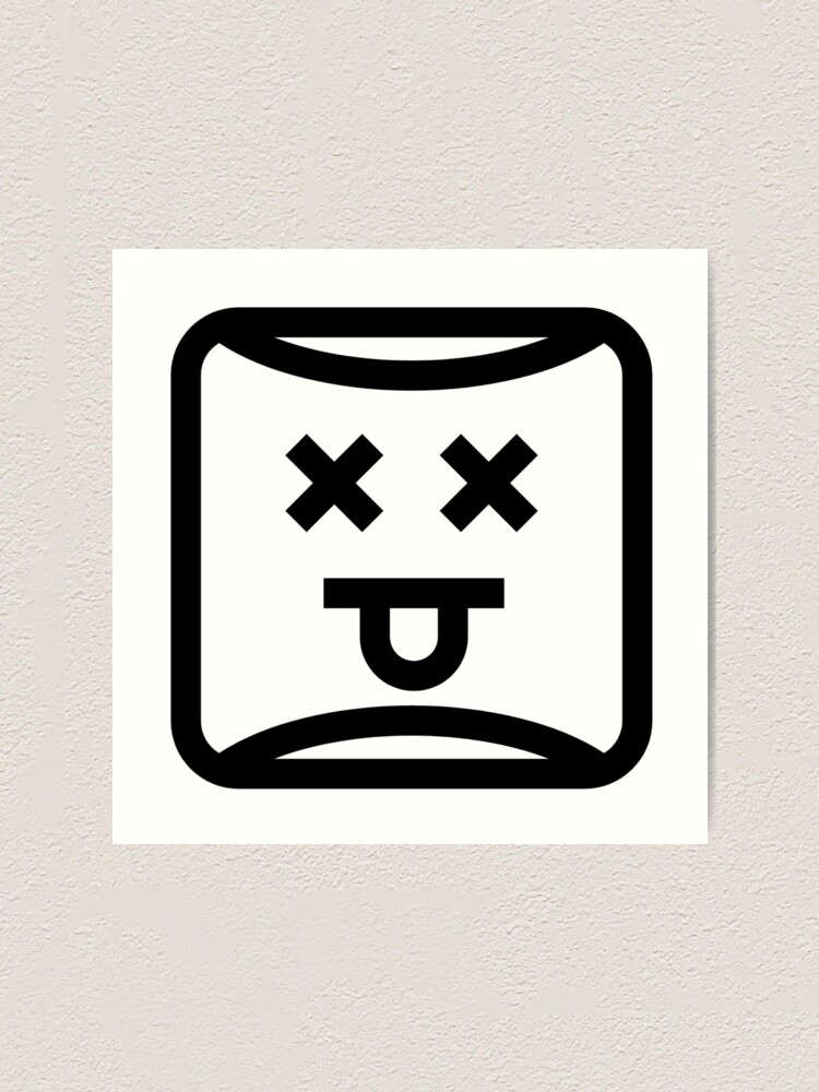 "Game Over Sad Emoji" Art Print for Sale by jamcaYT | Redbubble