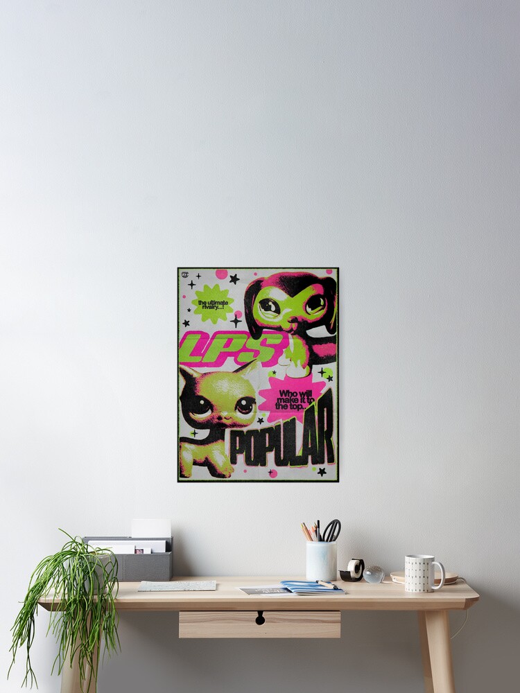 "LPS Popular" Poster for Sale by breadicide | Redbubble