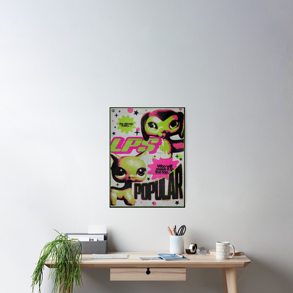 "LPS Popular" Poster for Sale by breadicide | Redbubble