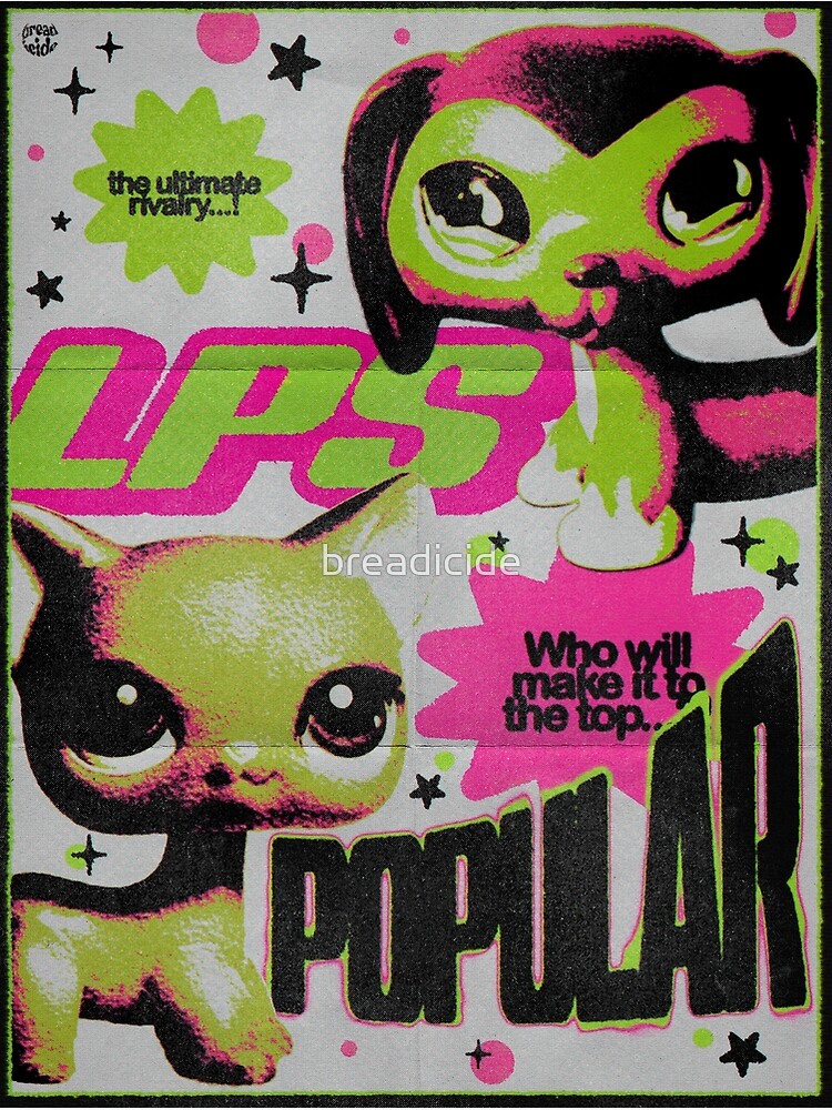 "LPS Popular" Poster for Sale by breadicide | Redbubble