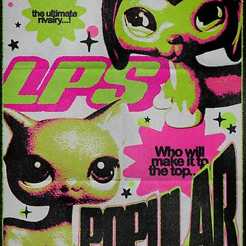"LPS Popular" Poster for Sale by breadicide | Redbubble