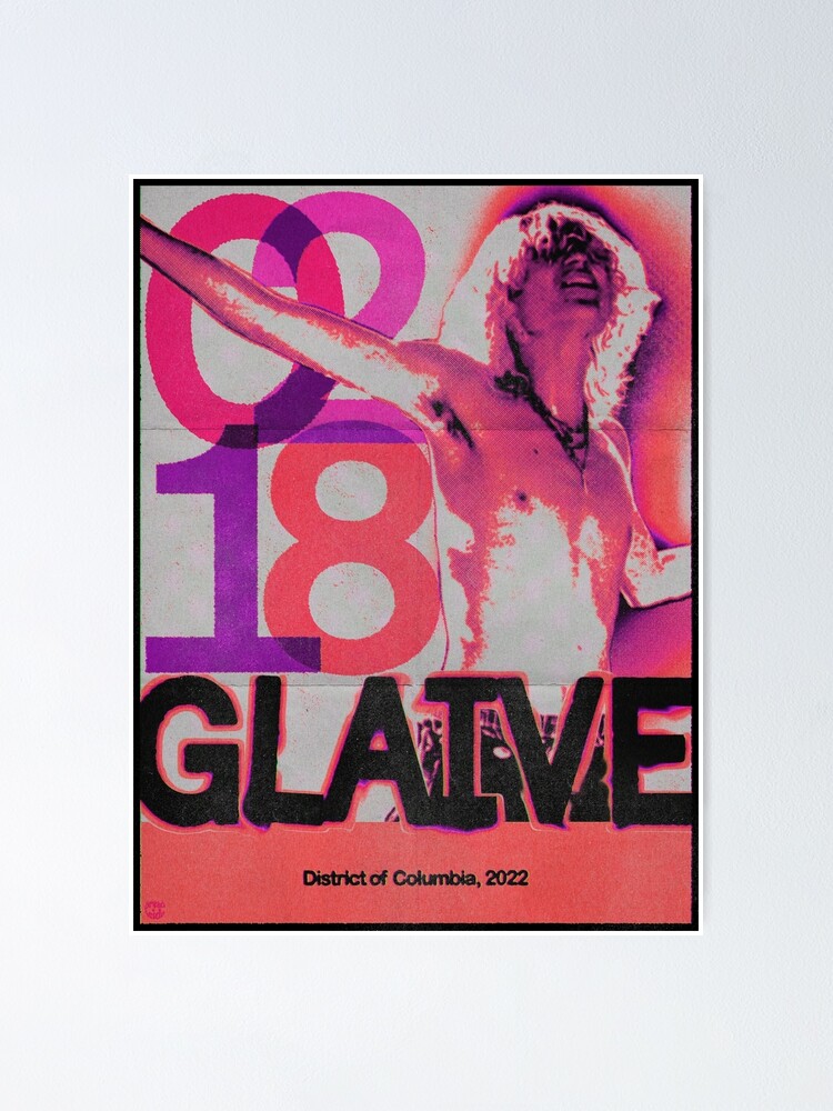 "Glaive in DC 2022" Poster for Sale by breadicide | Redbubble