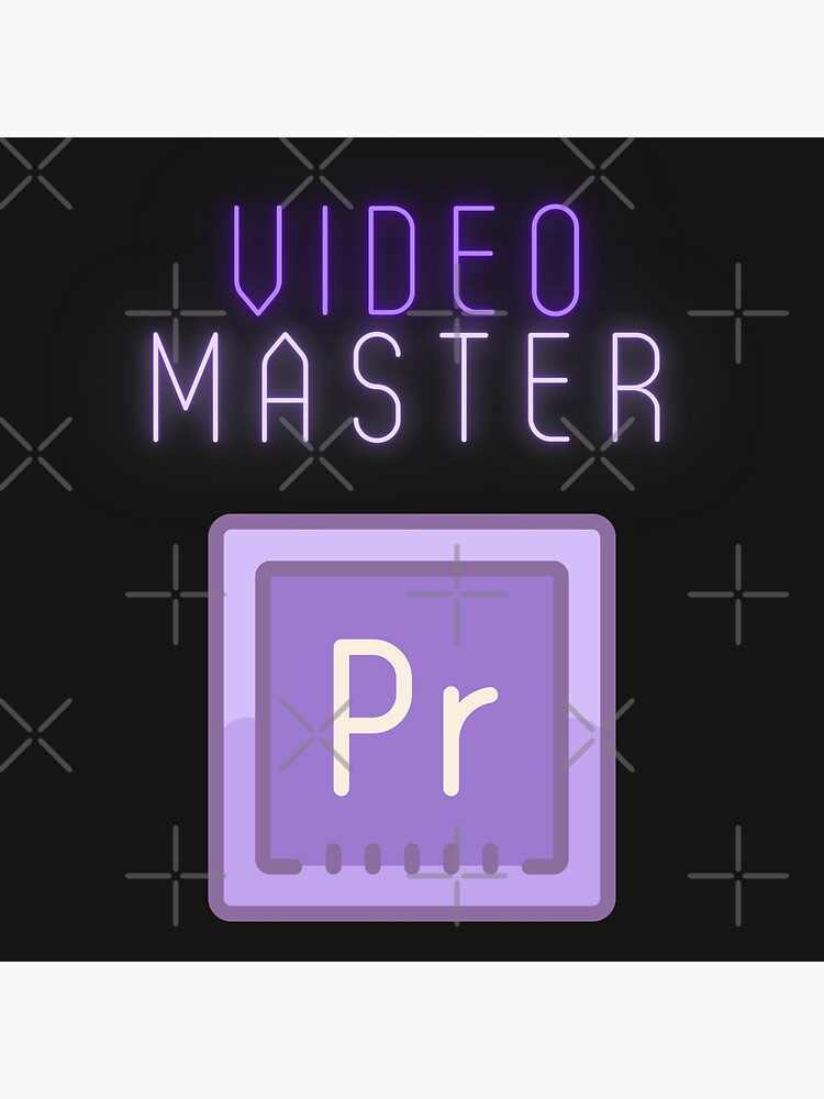 "VideoMaster" Sticker by Sayalopolis | Redbubble