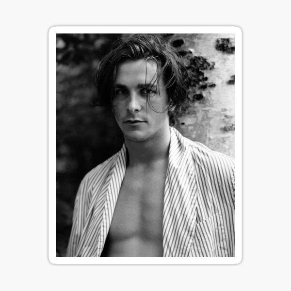 "christian bale" Sticker by destas7 | Redbubble