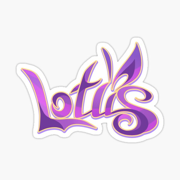"Lotus Logo" Sticker for Sale by RaveNeko | Redbubble
