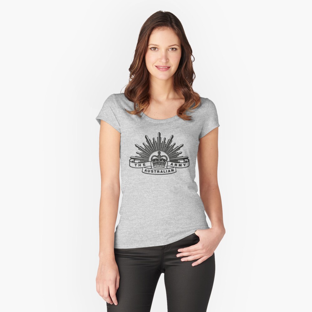 "Australian Army Rising Sun Black & White" Sticker for Sale by ...