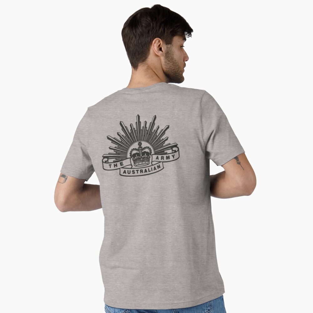 "Australian Army Rising Sun Black & White" Sticker for Sale by ...