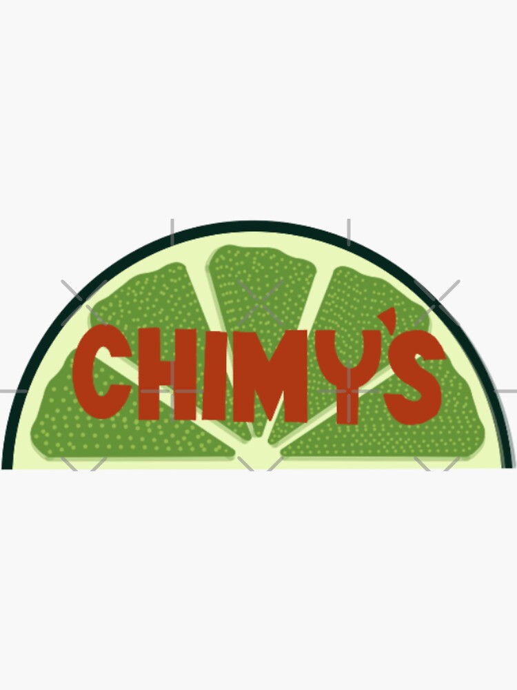 "Chimy’s" Sticker by annekeboer | Redbubble