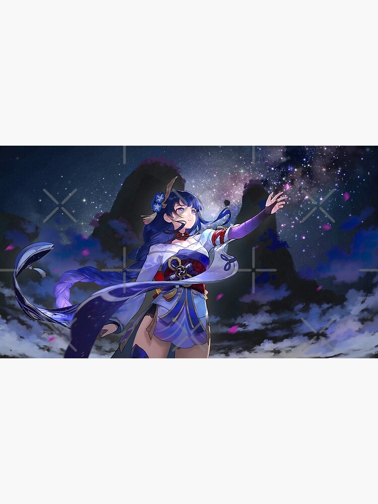 Raiden Shogun Baal Genshin Impact Premium Matte Vertical Poster