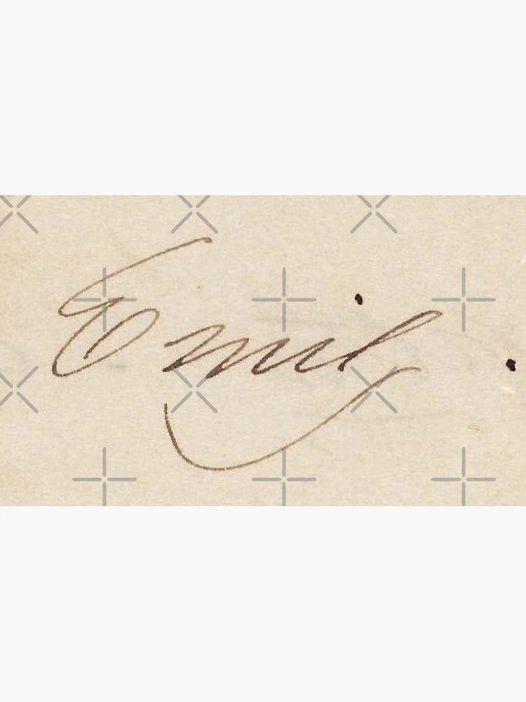 Emily Dickinson Signature