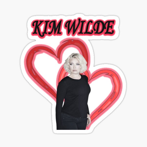 "Kim Wilde" Sticker by TBShali | Redbubble