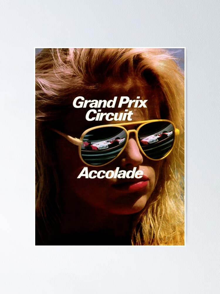 "Grand Prix Circuit Accolade" Poster by UnderOneSky | Redbubble