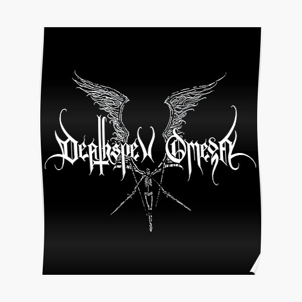 "Deathspell Omega Sticker" Poster for Sale by violetwall93 | Redbubble
