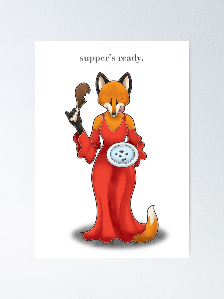 "Supper's Ready" Poster for Sale by GESG-Sheffield | Redbubble