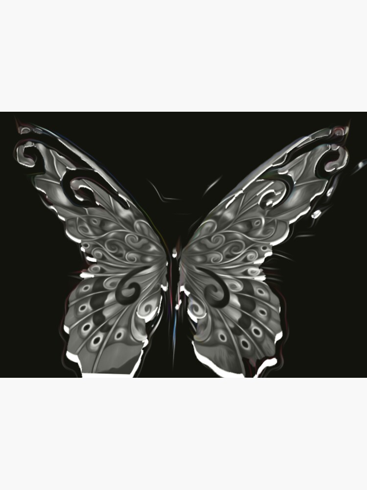 "Mariposa Sin Color" Sticker for Sale by TriForceDesign | Redbubble