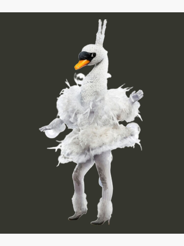 "Masked Singer US Season 3 Costume - Swan " Poster for Sale by ...