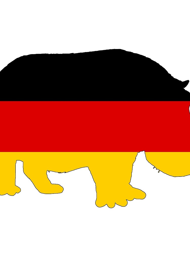 "German Flag - Hippo" Scarf for Sale by DelirusFurittus | Redbubble