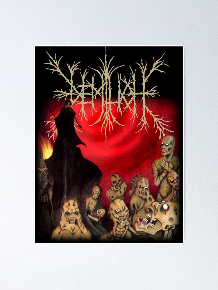 "Nespithe by Demilich - Classic Old School Death Metal" Poster for Sale ...