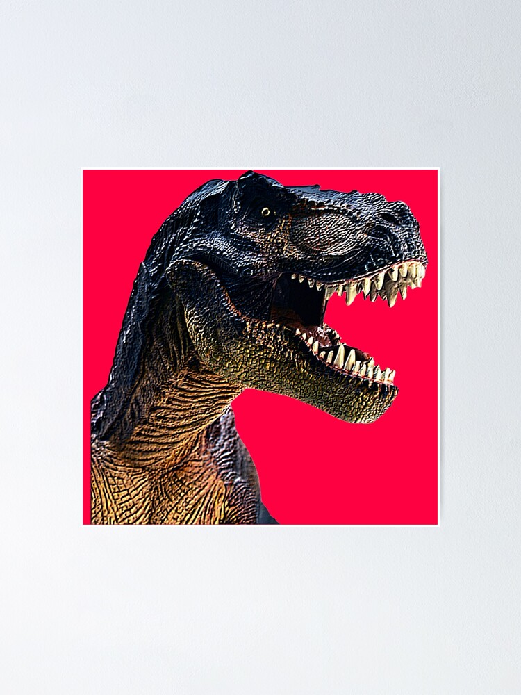 "3D T-Rex Design" Poster for Sale by aarongy1234 | Redbubble