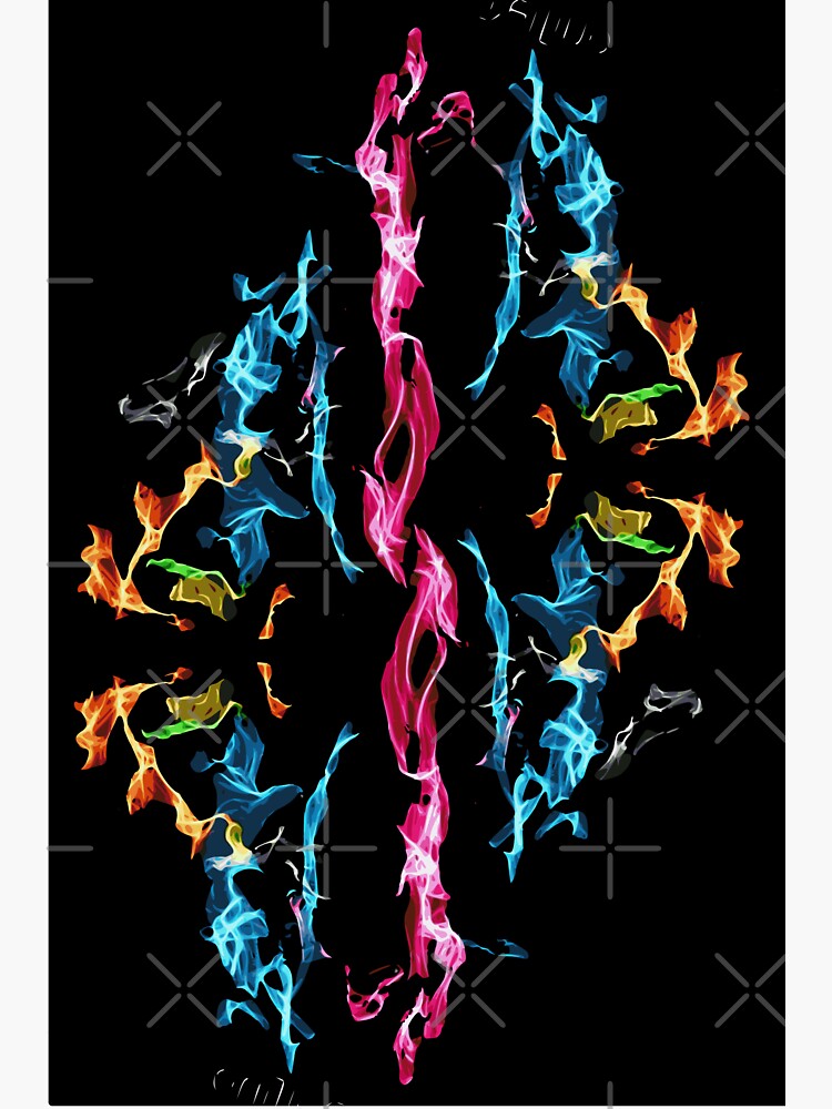 "Pain Splash Of Color" Sticker for Sale by Elfinova | Redbubble