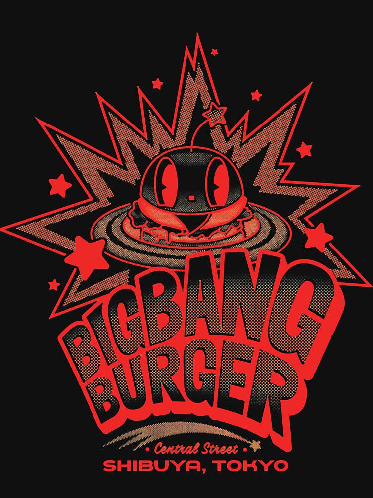 "Big Bang Burger Classic ." Essential T-Shirt for Sale by patrickpast ...