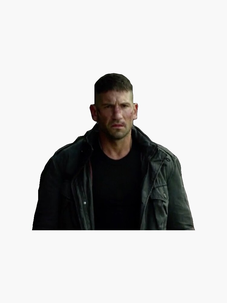 "Frank castle " Sticker for Sale by icee-hyena | Redbubble