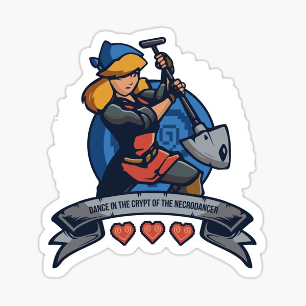 "Crypt of the Necrodancer Cadence Essential ." Sticker by binkyabraha ...