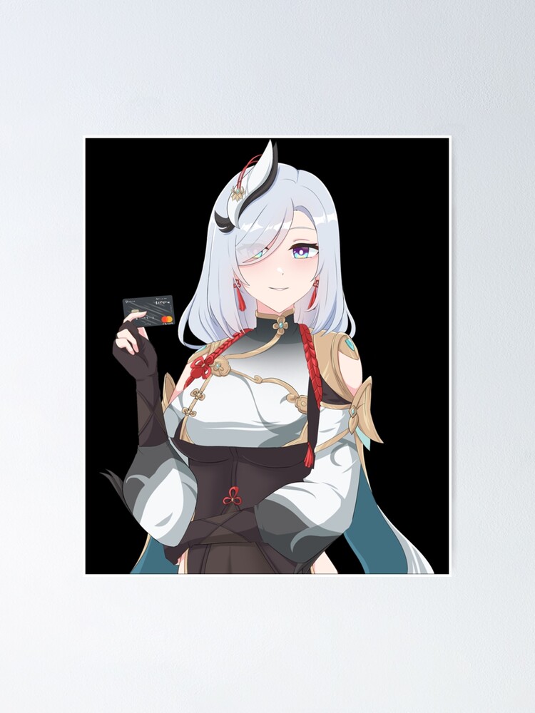 "Shenhe Genshin Impact s " Poster by HipEiDraven | Redbubble