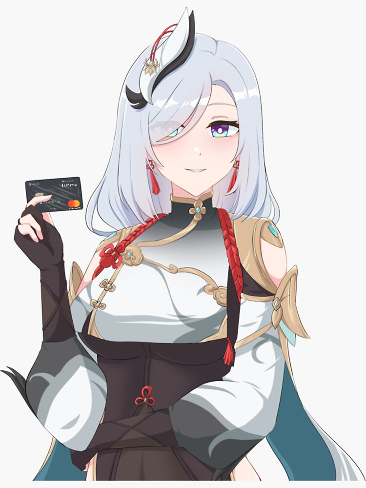 "Shenhe Genshin Impact s " Sticker for Sale by HipEiDraven | Redbubble