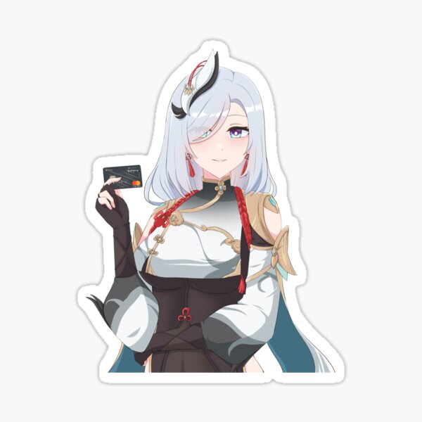 "Shenhe Genshin Impact s " Sticker for Sale by HipEiDraven | Redbubble