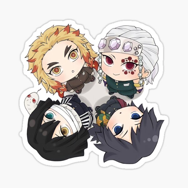 "Men in hashira" Sticker for Sale by CHEASOTTA | Redbubble