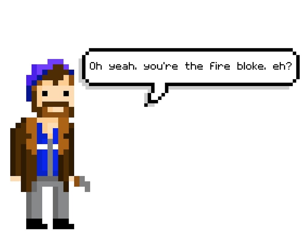 "Captain Boomerang Pixel Art" by McBeanBunce | Redbubble