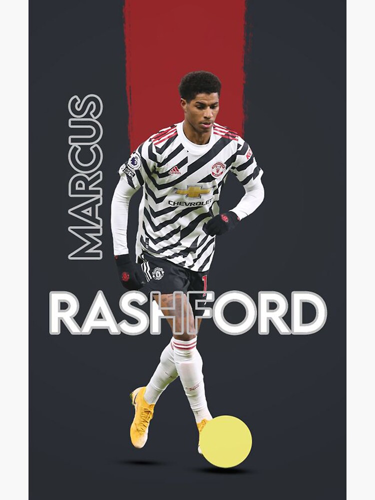 "Wallpaper Marcus Rashford" Sticker for Sale by brethbroth | Redbubble