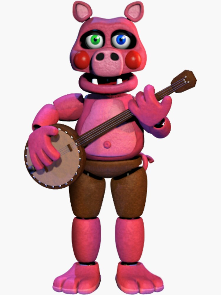 "FNAF Pigpatch" Sticker for Sale by ChocolateColors | Redbubble